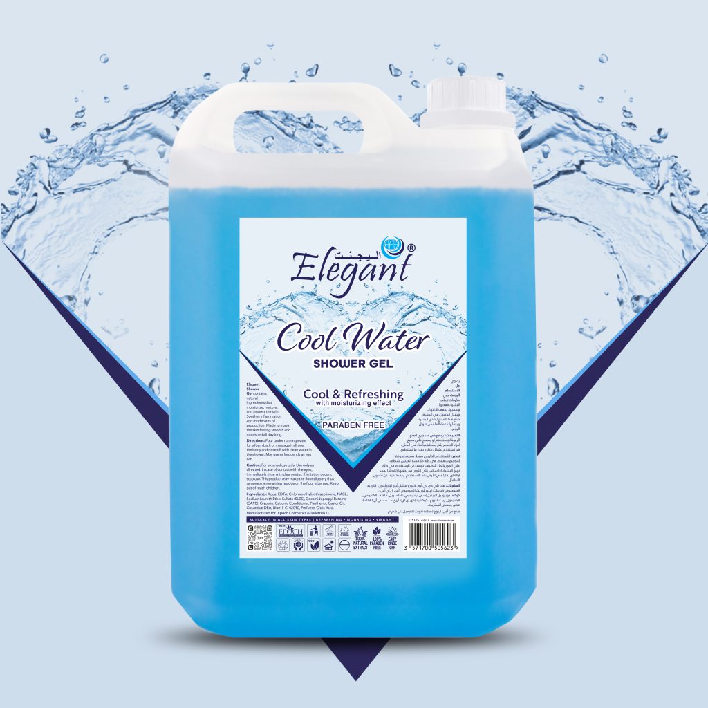 Cool Water 5 Liter Shower Gel Refill
