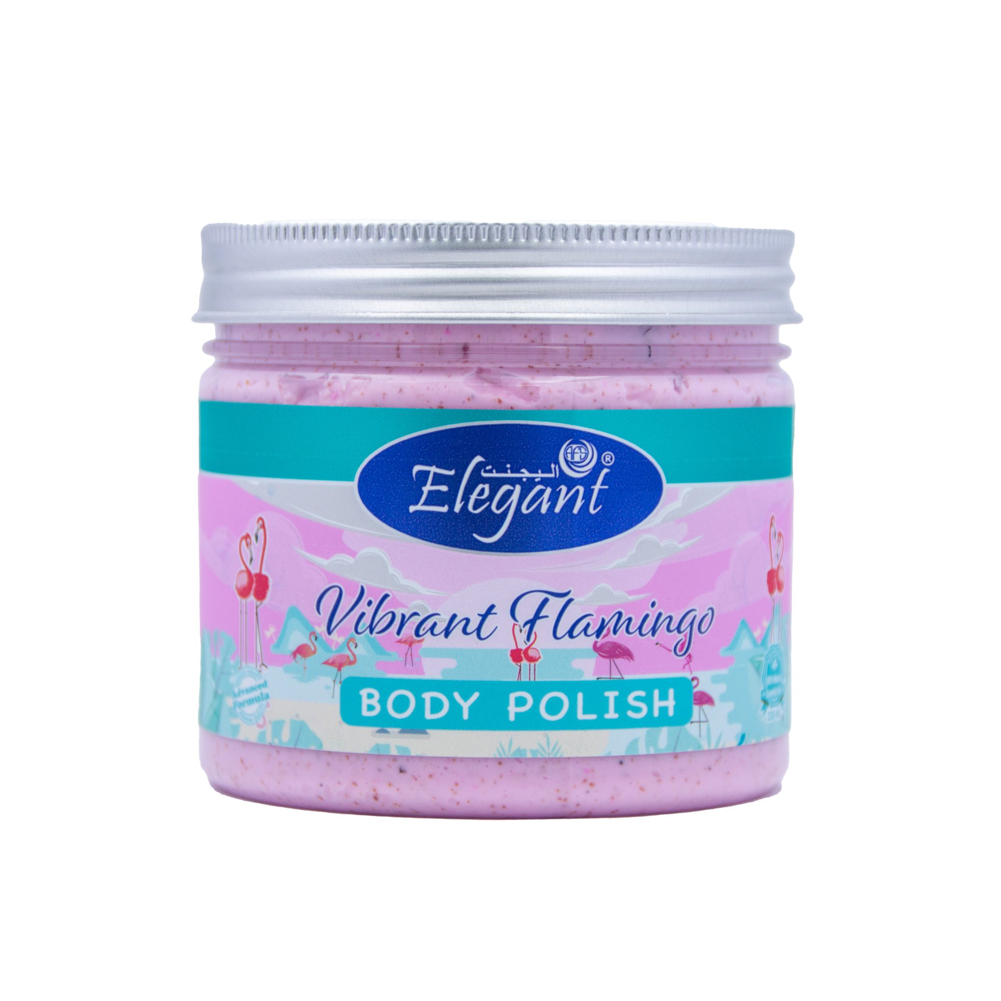 Vibrant Flamingo Body Polish