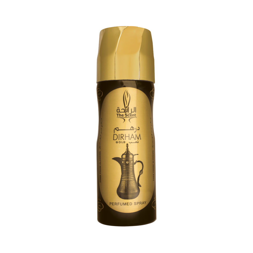 Dirham Gold Perfumed Body Spray - AFS General Trading LLC