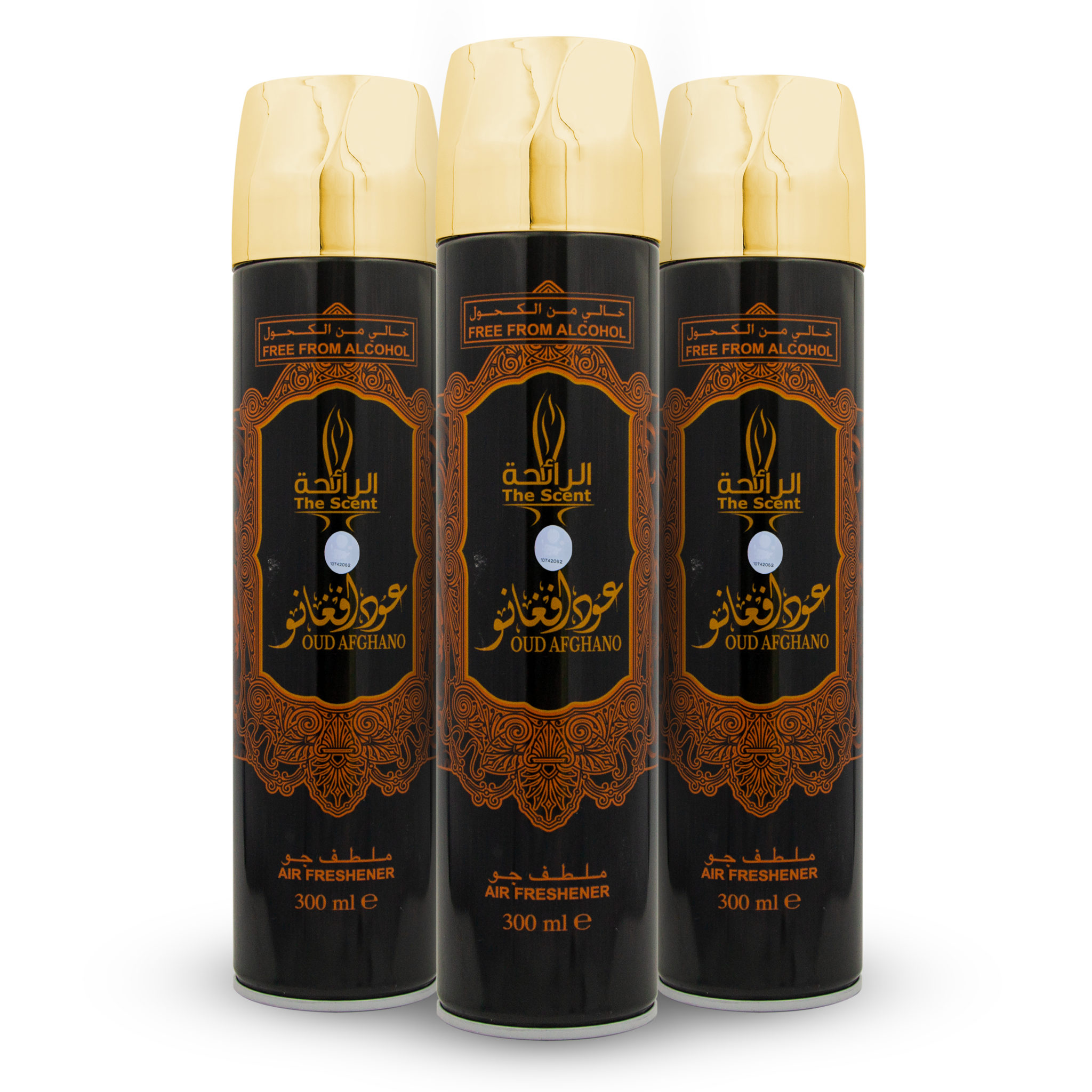 Oud Afghano Air Freshener Spray Pack of 3