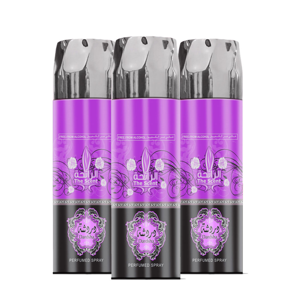 Dardsha Perfumed Body Spray Pack of 3