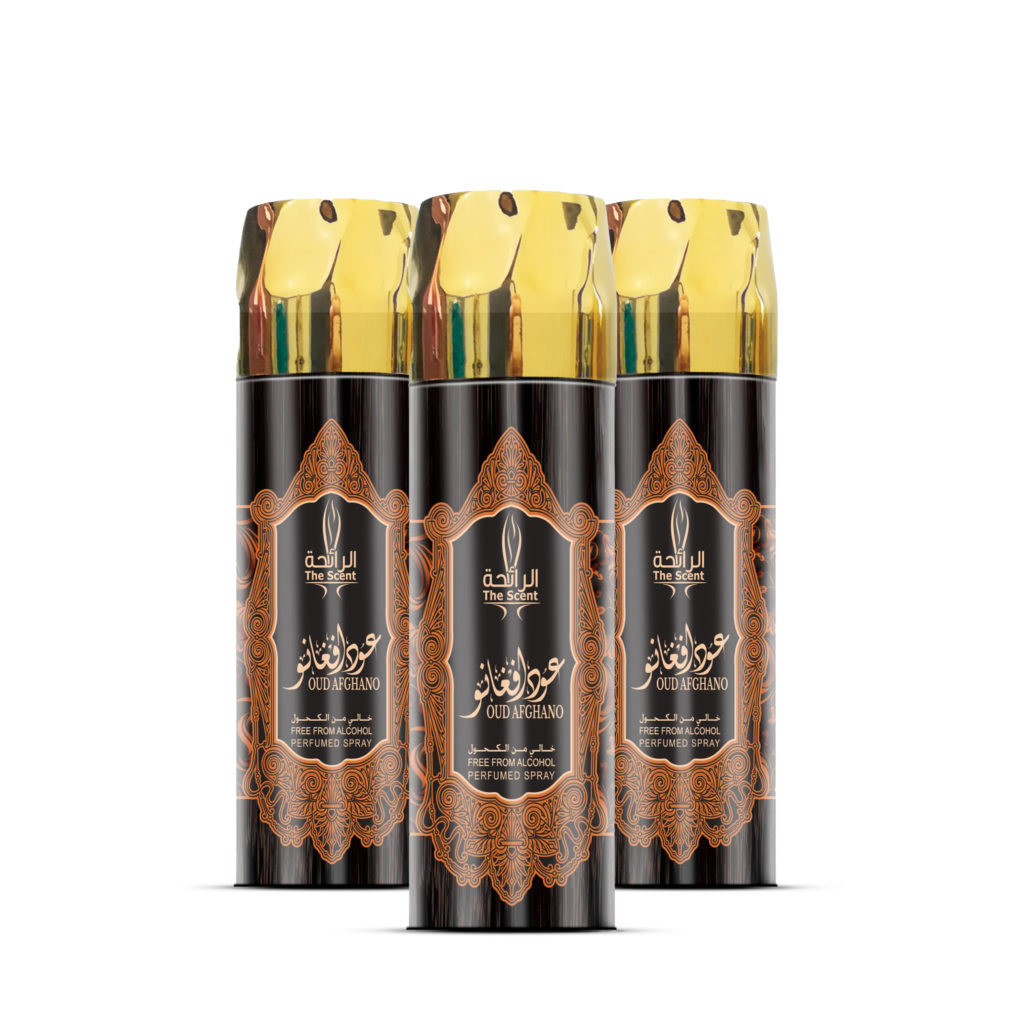 Oud Afghano Perfumed Body Spray Pack of 3