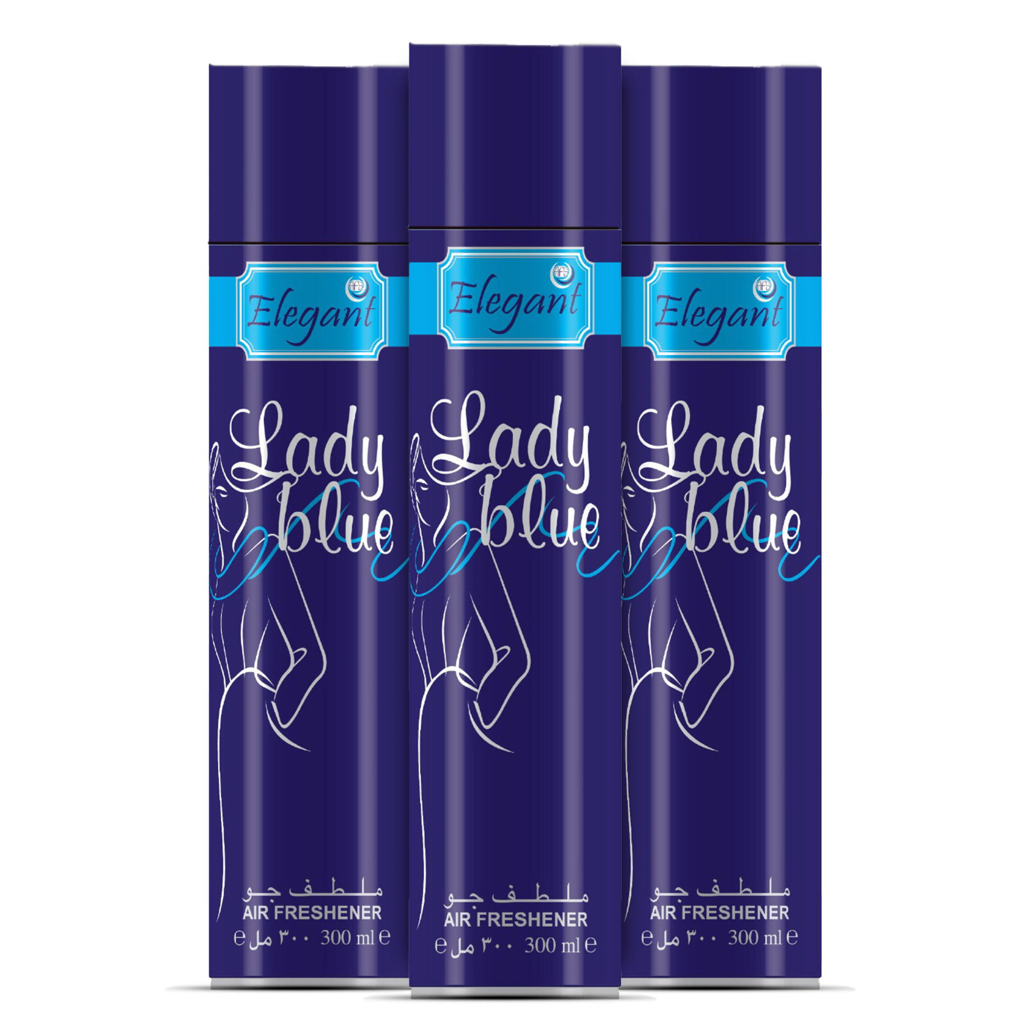 Lady Blue Air Freshener Spray Pack of 3